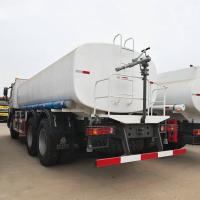 China Howo 6x4 20000 Liter Water Spray Bowser Tank Truck Used Euro 2 Carbon Steel for sale