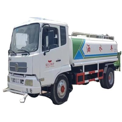 China Used Dongfeng 4x2 Water Tank Sprinkler Truck 8000L for Street Cleaning for sale