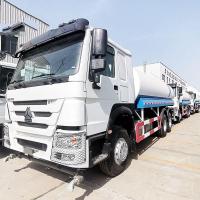 China New Sinotruk Howo 25000L 20cbm Water Tank Truck LHD RHD 371HP for sale