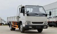 China Used JAC 130HP 4X2 Refrigerated Cargo Truck 5475mm Length Diesel Euro 6 for sale