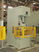 China Hydraulic Press C Frame Mechanical Punching Machine Fixed Bed PLC Control for sale