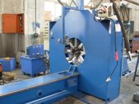 China Circle Light Pole Making Machine Circumferential Seam Welding for sale