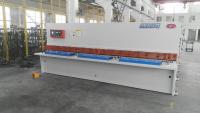 China Hydraulic NC Hydraulic Shearing Machine Metal Cutting Shear E21 Control System for sale