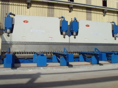 China 12M Working Area Steel Plate Bending Dies 1200ton CNC Tandem Bending Press Brake for sale