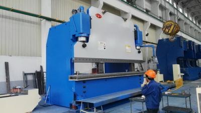 China 400T Force Heavy Hydraulic Press Brake 7m Length thickness 8mm Metal Sheet Bending for sale