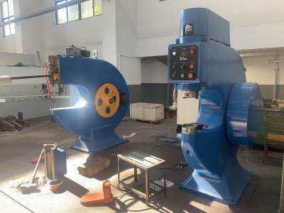 China Kraftformer Machine MC665 Hammer 6mm Aluminum Sheet & 2mm Stainless Steel for sale