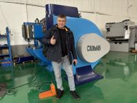 China KF665 Kraftformer Shringking 8mm Aluminum Sheet Chipless Cold Forming Machine for sale