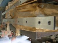 China Customized Wear Resistant Metal Shear Blades with Electric Power Source for Heavy Duty Cutting for sale