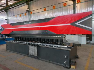 China CNC V Grooving Machine with 0.6-4.5MM Sheet Thickness 5.5 KW Power and 60m/min Cutting Speed for sale