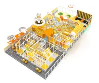 China Galvanized Steel Pipe indoor soft play equipment Toddler Play Area 3.5m for sale