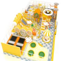 China Galvanized Steel Pipe indoor soft play equipment Toddler Play Area 3.5m for sale