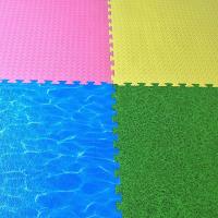 China 2cm Orange Black Non Toxic Playground Mat Ocean Themed For Indoor Kids Playground for sale