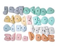 China Resin Fiberglass spare Parts indoor playground parts Rock Climbing Wall Panel for sale