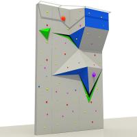 China Indoor Bouldering Adult Rock Climbing Wall Various Climbing Holds For Sports Center for sale