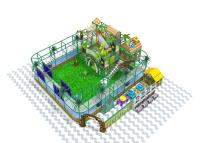China Dinosaur Themed Kids Indoor Playground Equipment Jungle Animals 5m Height for sale