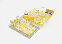 China Innovative Themed Kids Indoor Playground Equipment Trampoline Jumping With EVA Mat for sale