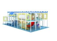 China Funny  Small Kids Indoor Playground Equipment PVC Foamed For Kindergarten for sale
