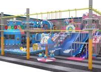 China PVC Foamed Large Indoor Play Structures Playground Kids Adventure Couse For Play Center for sale