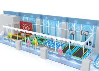 China Ice Themed Indoor Commercial Play Equipment Custom Kids Playground For Play Center for sale
