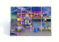 China Commercial Play Center Kids Indoor Playground Equipment With Climbing Wall for sale