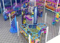 China Commercial Play Center Kids Indoor Playground Equipment With Climbing Wall for sale