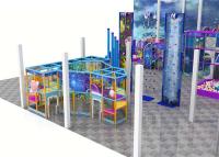 China Commercial Play Center Kids Indoor Playground Equipment With Climbing Wall for sale