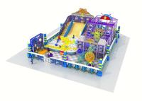 China Attractive Custom Kids Indoor Playground Equipment With Ball Pool Magic Slide for sale