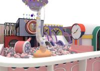 China Custom Space Indoor Play Equipment Kids Soft Play With High Level Slide for sale