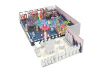 China Customized Play Park Equipment Playground Ball Pool With Kids Game Machine for sale