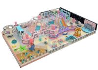 China Children Play Games Soft Play Area Equipment Big Playland With Ball Blaster for sale