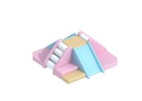 China Commercial Toddler Soft Play Combination Climbing And Slide For Shopping Mall for sale