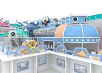 China ODM Design Commercial Indoor Play Structures Kids Volcano Climbing With Slide for sale