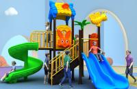 China Residential Kids Playground Slide 1048cm Antistatic Anticrack for sale