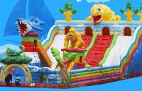 China Oxford Castle Combo Bounce House , Bounce House For Indoor Use for sale