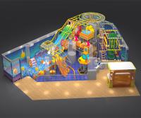 China Indoor Playground Equipment For Business , 6m Soft Play Slide And Ball Pit for sale