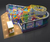 China Indoor Playground Equipment For Business , 6m Soft Play Slide And Ball Pit for sale