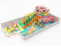 China ODM Themed Kids Indoor Playground Equipment , 300 ㎡ Commercial Soft Playground for sale