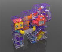 China OEM Space Themed Indoor Playground , Indoor Preschool Playground Equipment for sale