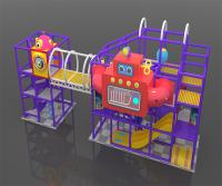 China OEM Space Themed Indoor Playground , Indoor Preschool Playground Equipment for sale