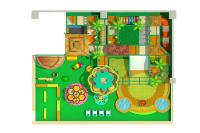 China Multilevel Jungle Kids Indoor Playground Equipment With Multiple Play Games for sale