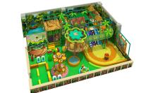 China Multilevel Jungle Kids Indoor Playground Equipment With Multiple Play Games for sale