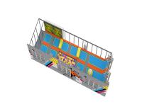 China Commercial Trampoline Park Equipment With PP Matress ASTM Standard for sale