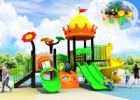 China Multifunctional Plastic Slide For Playhouse Jungle Themed European Standard for sale