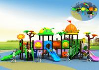 China TUV Outdoor Adventure Playground Equipment , Childrens Outdoor Play Equipment for sale