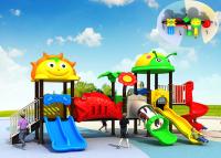 China OEM Kids Plastic Playground Equipment , Skidproof Jungle Gym Outdoor Playground for sale