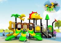 China OEM Kids Plastic Playground Equipment , Skidproof Jungle Gym Outdoor Playground for sale