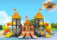 China OEM Kids Plastic Playground Equipment , Skidproof Jungle Gym Outdoor Playground for sale