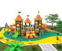 China Staticproof Kids Playground Slide , Large Plastic Tube Slides Fadeless for sale