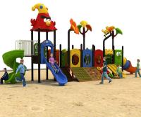 China Modern Plastic Commercial Playground Equipment , Outdoor Play Park Equipment for sale