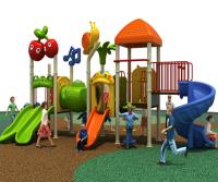China Modern Plastic Commercial Playground Equipment , Outdoor Play Park Equipment for sale